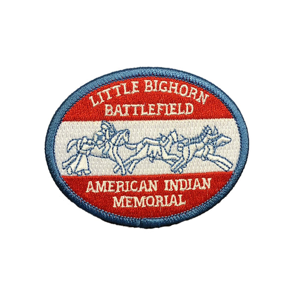 Indian Memorial Patch – Custer Battlefield Trading Post Company