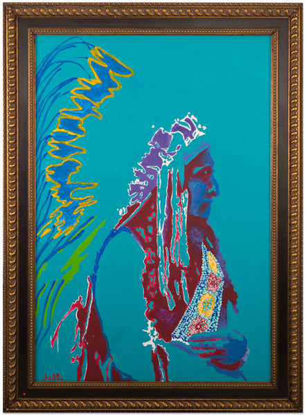 Sitting Bull, by Judd Thompson Painting – Custer Battlefield Trading ...